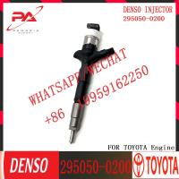 China New Diesel Fuel Injector 295050-0460 295050-0200 for Toyota 23670-30400 23670-30440 for sale