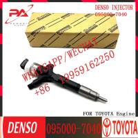 China Diesel CR Fuel Injector 095000-6771 095000-7041 095000-7040 for DENSO Engine for sale