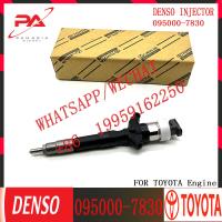 China Diesel Common Rail Fuel Injector Nozzle 23670-30330 095000-7830 for DENSO TOYOTA 1KD-FTV D4D 3.0L for sale