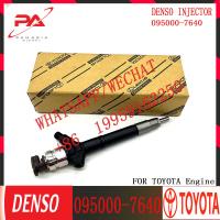 China Common Rail Diesel Fuel Injector 236700R020 095000-7640 for Toyota 2AD-FTV Engine for sale