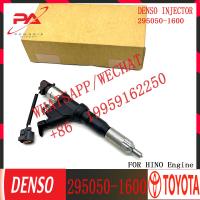 China Diesel Fuel Injector 295050-1600 High Speed Steel for DENSO 23670-E0580 Engine for sale