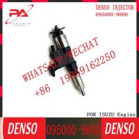China Denso Diesel Engine Fuel Injector 095000-9800 8-98219181-0 for DENSO Injection System for sale