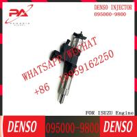 China Denso Diesel Engine Fuel Injector 095000-9800 8-98219181-0 for DENSO Injection System for sale