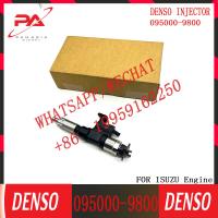 China Diesel Fuel Injector 095000-9800 Common Rail Injection Nozzle for ISUZU 4HK1 095000-0660 for sale