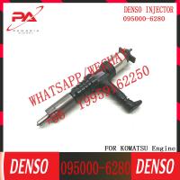 China Diesel Common Rail Injector 095000-6280 6219-11-3100 for Komatsu Excavator SAA6D170 Engine for sale