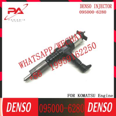 China Diesel Common Rail Injector 095000-6280 6219-11-3100 for Komatsu Excavator SAA6D170 Engine for sale