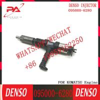 China Diesel Common Rail Injector 095000-6280 6219-11-3100 for Komatsu Excavator SAA6D170 Engine for sale
