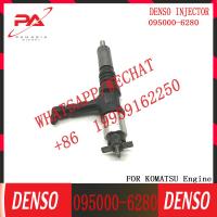 China Diesel Common Rail Injector 095000-6280 6219-11-3100 for Komatsu Excavator SAA6D170 Engine for sale