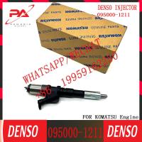 China Common Rail Fuel Injector 095000-1211 095000-1210 for KOMATSU PC400-7 PC450-7 6D125 for sale
