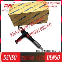 China DENSO Injector 295050-0720 095000-0801 for Komatsu PC400-8 PC490-11 PC490-10 SAAQ6D125E-5 for sale