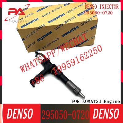 China DENSO Injector 295050-0720 095000-0801 for Komatsu PC400-8 PC490-11 PC490-10 SAAQ6D125E-5 for sale
