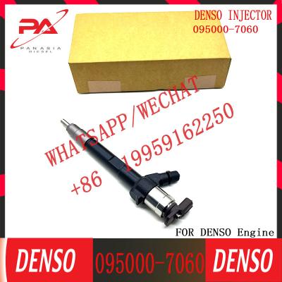 China Denso Common Rail Injector 095000-7060 6C1Q-9K546-BB for Ford Transit 2.2 2.4 TDCI for sale