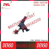 China Diesel Common Rail Fuel Injector 095000-6700 095000-6701 for HOWO VG1540080017A for sale