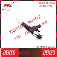 China Diesel Common Rail Fuel Injector 095000-6700 095000-6701 for HOWO VG1540080017A for sale