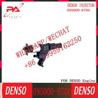 China Diesel Common Rail Fuel Injector 095000-6700 095000-6701 for HOWO VG1540080017A for sale