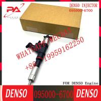 China Diesel Common Rail Fuel Injector 095000-6700 095000-6701 for HOWO VG1540080017A for sale