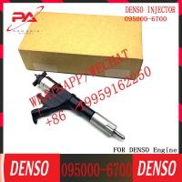China Diesel Common Rail Fuel Injector 095000-6700 095000-6701 for HOWO VG1540080017A for sale