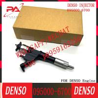 China Diesel Common Rail Fuel Injector 095000-6700 095000-6701 for HOWO VG1540080017A for sale