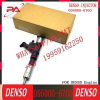 China Diesel Common Rail Fuel Injector 095000-6700 095000-6701 for HOWO VG1540080017A for sale