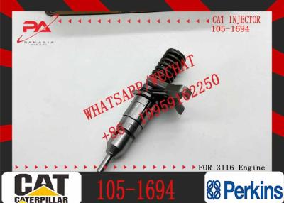 China Fuel Injector 1OR-0781 105-1694 for Caterpillar CAT Engine 3114 3116 Series for sale