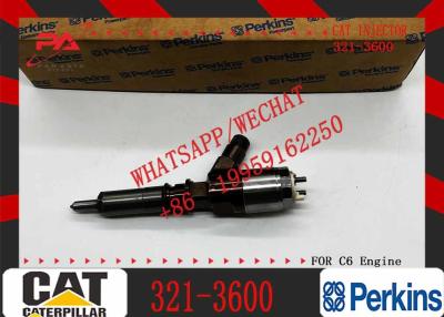 China Brand New Common Rail Injector 321-3600 320-3800 2645A753 2645A752 10R7938 for Cat C6.6 1 Year Warranty for sale