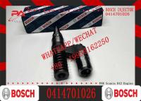 China BOSCH Diesel Injector 0414701026 0579255 for SCANIA Engine 2098522 for sale
