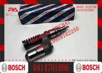 China BOSCH SCANIA DC9.50 Heavy Truck Fuel Injector 0414701086 2599428 1943974 for sale