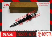 China Common Rail Fuel Injector 095000-6190 23670-30100 for Toyota Hiace 2.5 D 2KD-FTV for sale
