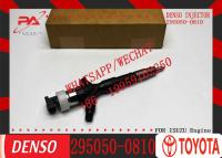 China Diesel Common Rail Fuel Injector 23670-0L110 295050-0810 for Toyota HILUX VIGO 2KD Engine for sale