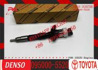 China 2KD New Diesel Common Rail Fuel Injector 095000-5520 Nozzle for Toyota Hilux 23670-0L010 for sale