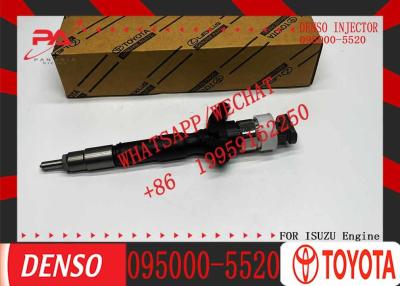 China 2KD New Diesel Common Rail Fuel Injector 095000-5520 Nozzle for Toyota Hilux 23670-0L010 for sale