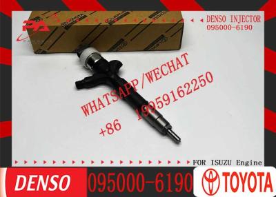 China Common Rail Diesel Fuel Injector 095000-6190 23670-30100 for Toyota Hilux 2KD-FTV Engine for sale