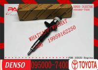 China 095000-7400 Common Rail Injector 23670-30220 1KD 2KD for Toyota Denso 100% Tested for sale