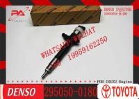 China Diesel Fuel Injector Common Rail 23670-39365 295050-0180 for Toyota Hilux 2KD 1KD-FTV for sale