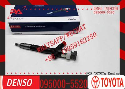 China 2KD New Diesel Common Rail Fuel Injector 095000-5520 Nozzle for Toyota Hilux 23670-0L010 for sale