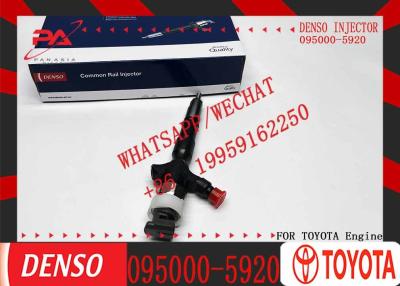 China Denso Common Rail Injector 095000-5920 23670-09070 2KD-FTV Euro4 Diesel Fuel Injector for sale