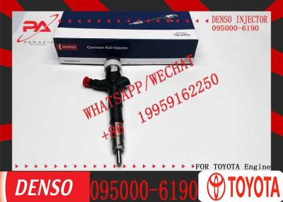 China Diesel Fuel Injector 095000-6190 23670-30100 for Toyota Hilux 2KD-FTV Engine for sale