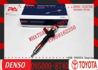 China DENSO Diesel Common Rail Fuel Injector Nozzle 23670-09360 095000-8740 for Toyota HIACE Hilux 2KD-FTV for sale