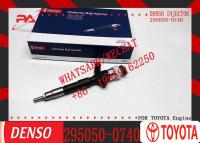China DENSO 2KDFTV Common Rail Injector 23670-30420 295050-0740 Diesel Fuel Injector Assembly for sale
