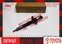 China New Diesel Common Rail Injector 23670-30050 095000-5881 for Toyota 2KD-FTV Engine for sale