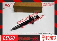 China New Diesel Common Rail Injector 23670-30050 095000-5881 for Toyota 2KD-FTV Engine for sale