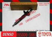 China New Diesel Common Rail Injector 23670-30050 095000-5881 for Toyota 2KD-FTV Engine for sale