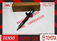 China New Diesel Common Rail Injector 23670-30050 095000-5881 for Toyota 2KD-FTV Engine for sale