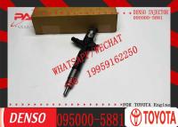 China New Diesel Common Rail Injector 23670-30050 095000-5881 for Toyota 2KD-FTV Engine for sale