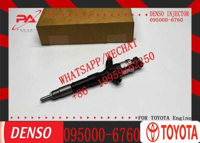 China Denso Common Rail Fuel Injector 095000-6760 23670-30140 for Toyota Hilux 2.5L Euro4 for sale
