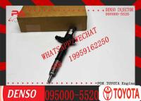 China 2KD New Diesel Common Rail Fuel Injector 095000-5520 Nozzle for Toyota Hilux for sale