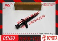 China 095000-7420 23670-30250 Common Rail Diesel Fuel Injector for Toyota DENSO 12V for sale