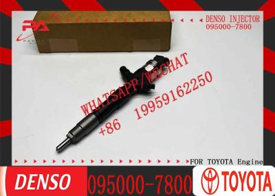 China Diesel Common Rail Injector Assembly 095000-7801 095000-7800 for Toyota Hiace 2KD-FTV Euro IV for sale