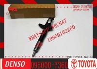 China Common Rail Injector 095000-7360 23670-39155 for Toyota DENSO Fuel Unit Injector for sale