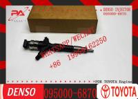 China Toyota Fuel Injector 0950006870 095000-6870 for 1KD-FTV Engine Common Rail Assembly for sale